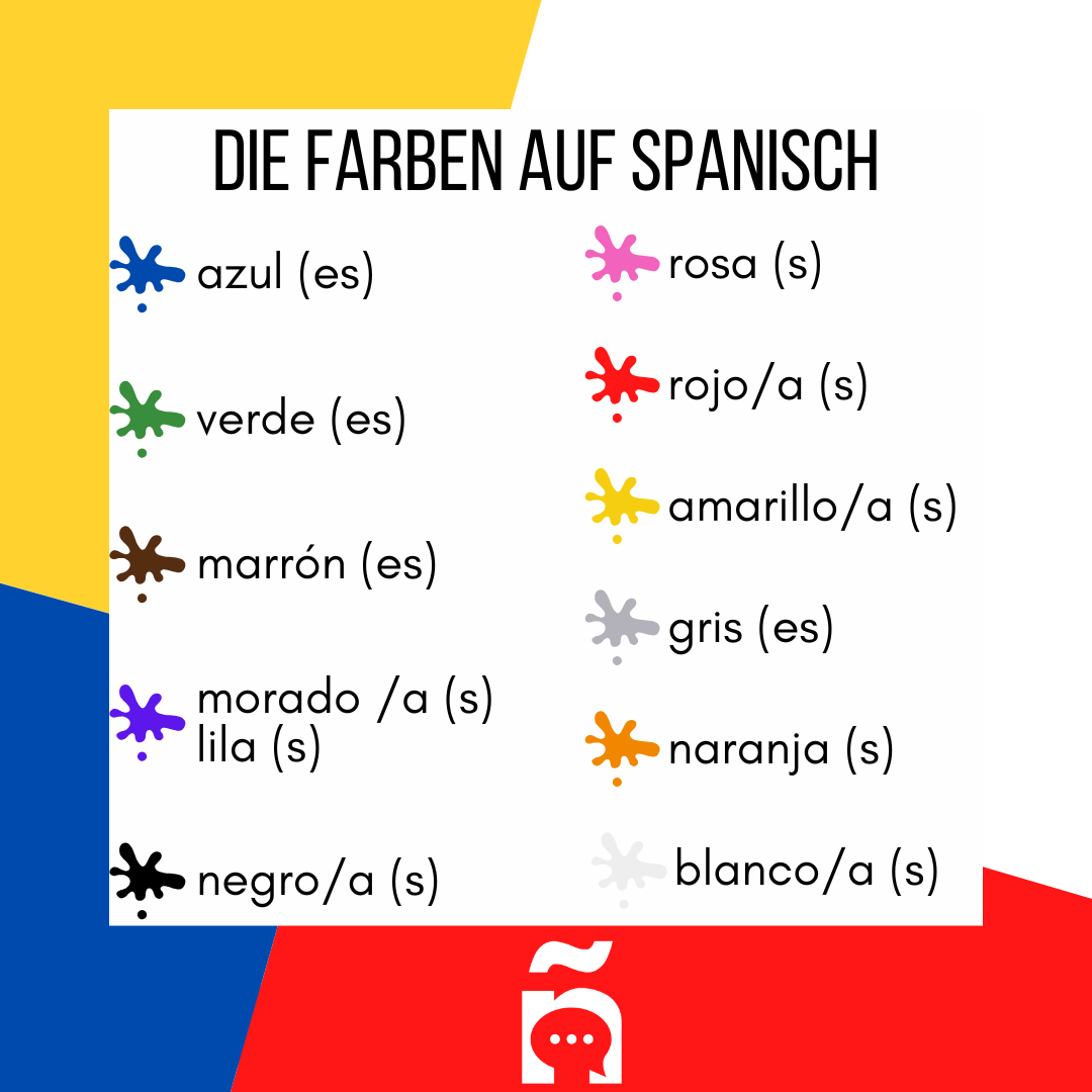 Die Farben auf Spanisch - Spanisch lernen online | Spanischprofe